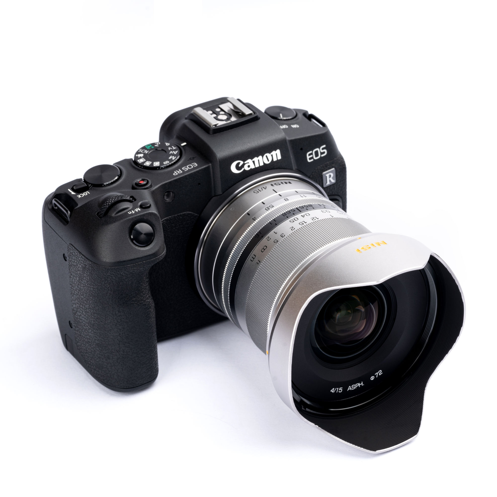 NiSi 15mm f/4 Sunstar Super Wide Angle Full Frame ASPH Lens in Silver ...