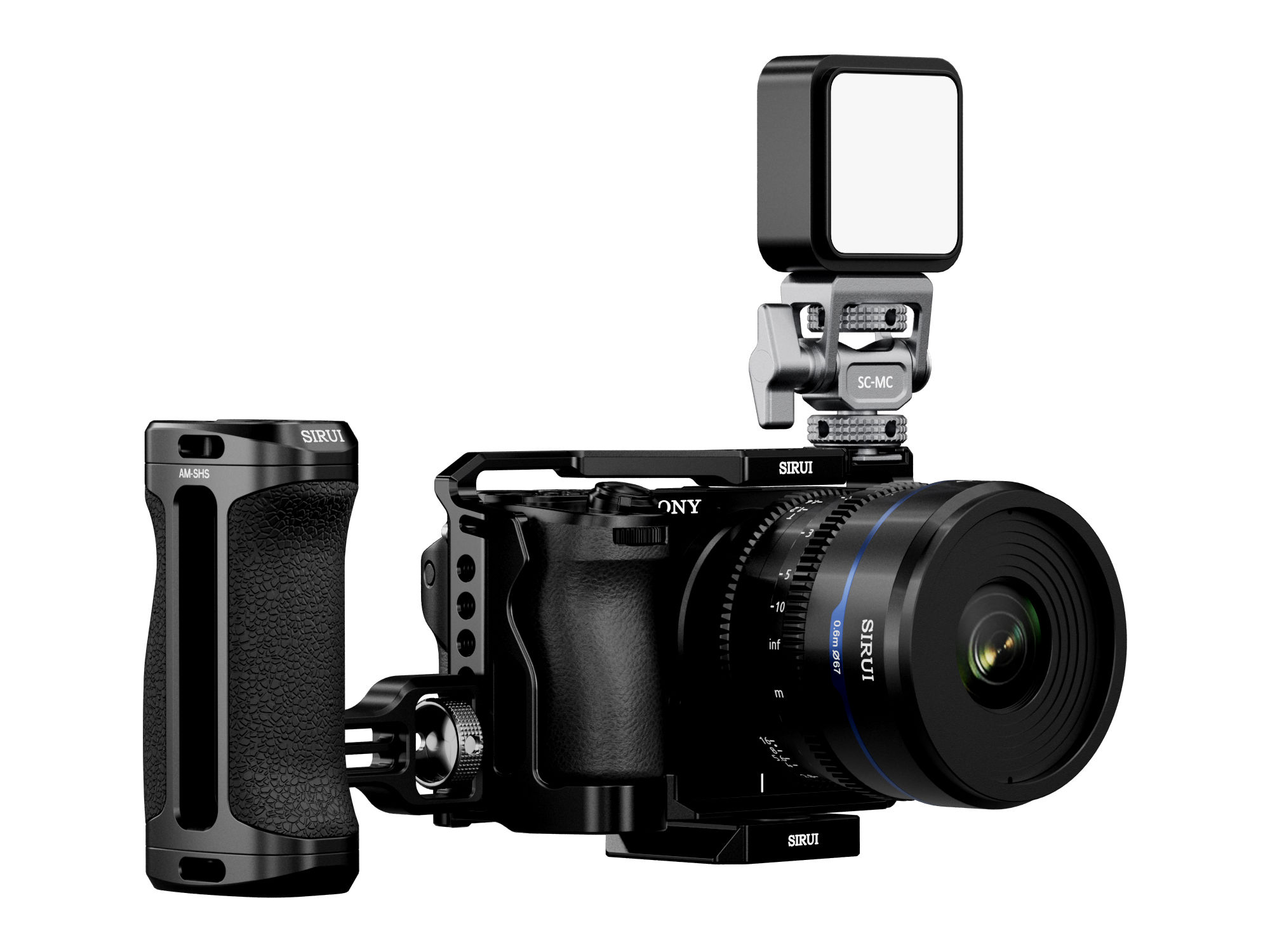 Sirui Side Handle for Camera Cages - Black - Landscape Photo Gear