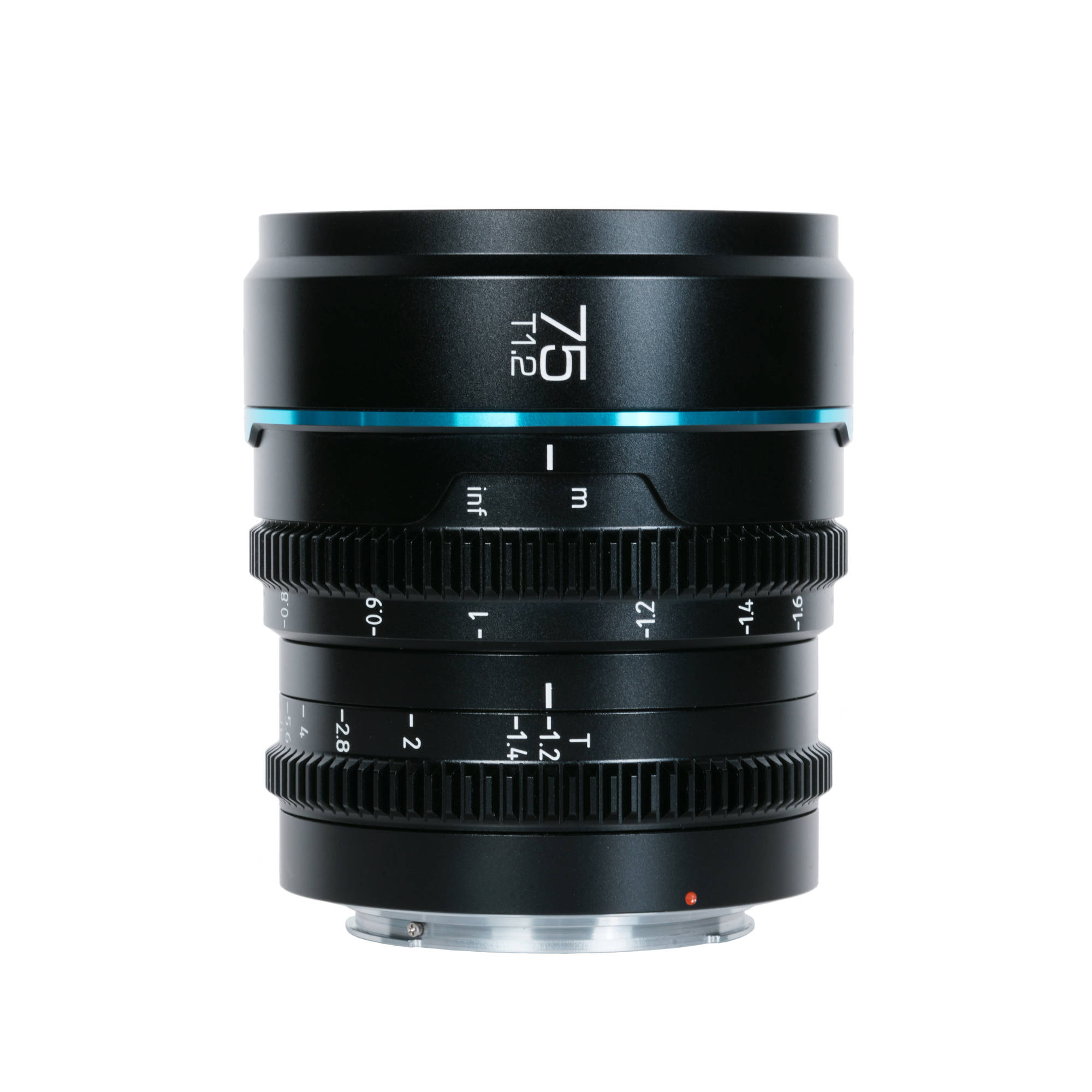 Sirui Nightwalker 75mm T1.2 S35 Cine Lens for M4/3 Mount - Black ...