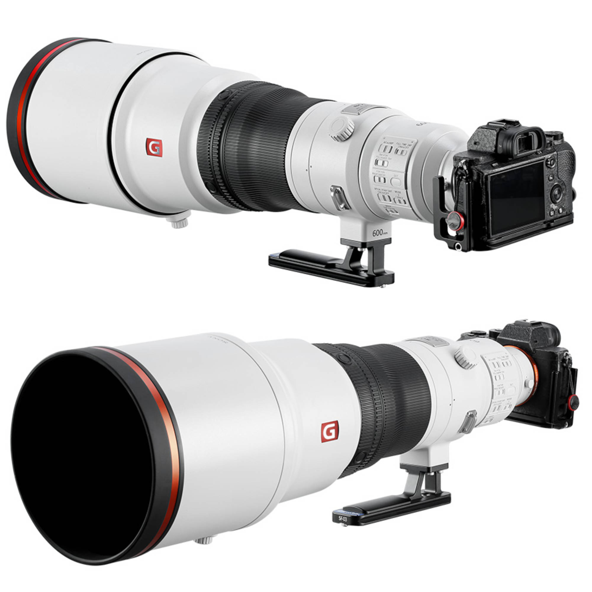 Leofoto SF-03 Arca Lens Foot for Sony Telephoto Lenses - Landscape ...