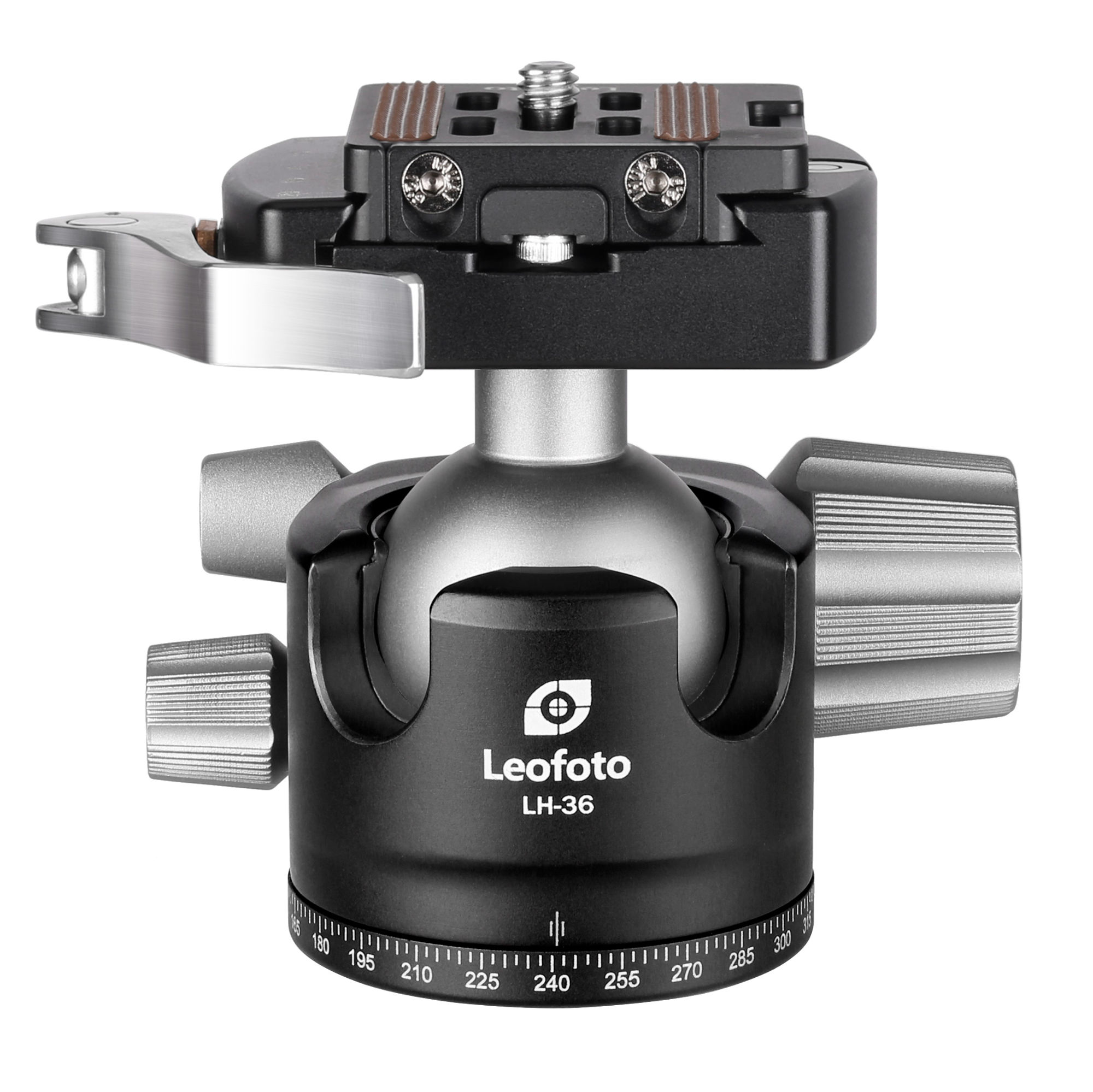 Leofoto LH-36LR 36mm Low Profile Ball Head with LR-50 Quick Release ...