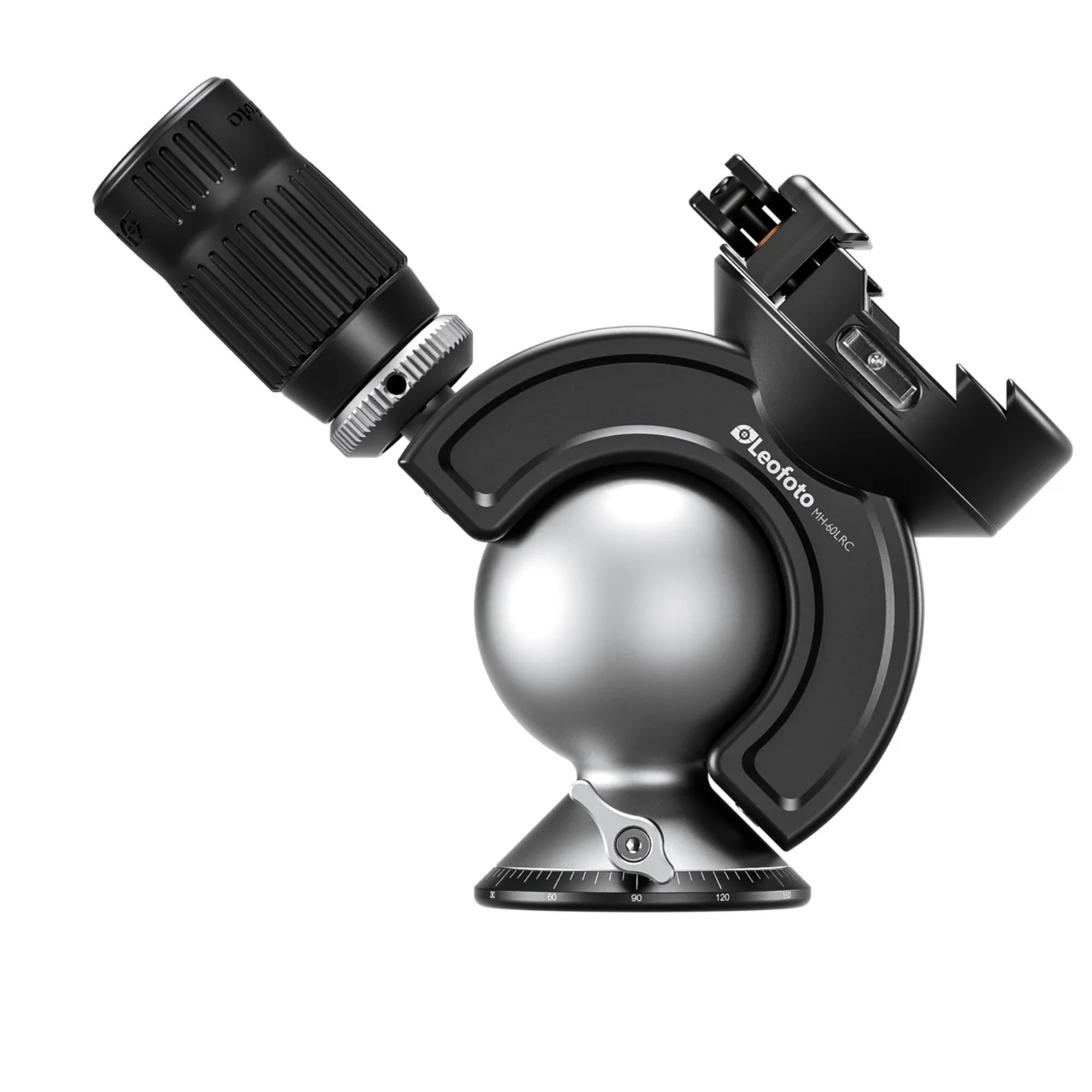 Leofoto MH-60LRC Lever-Release Hybrid Clamp Panning Dynamic Head ...